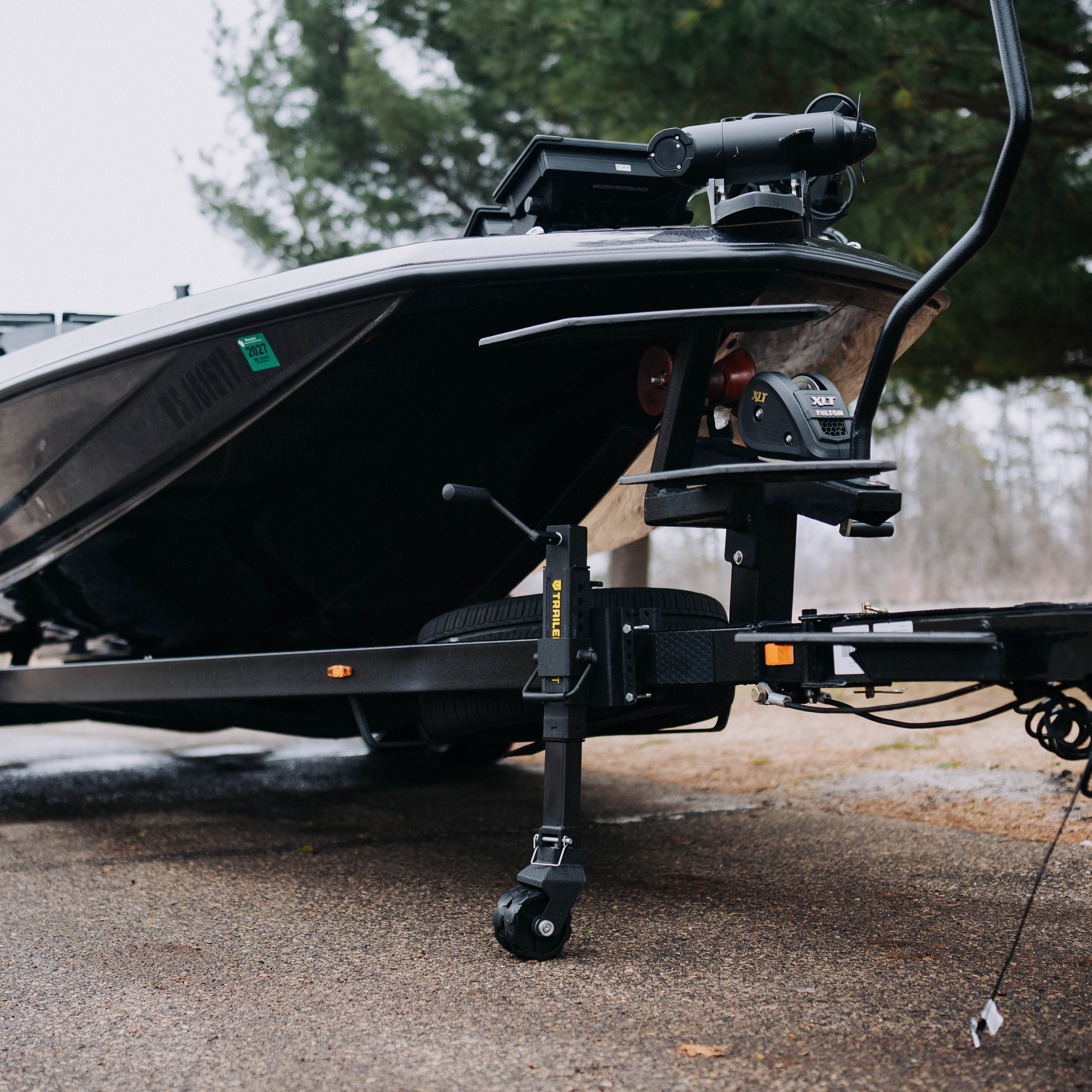 Trailer Valet JX3-SS Drill Jack – Dual Wheels for Overland/Marine