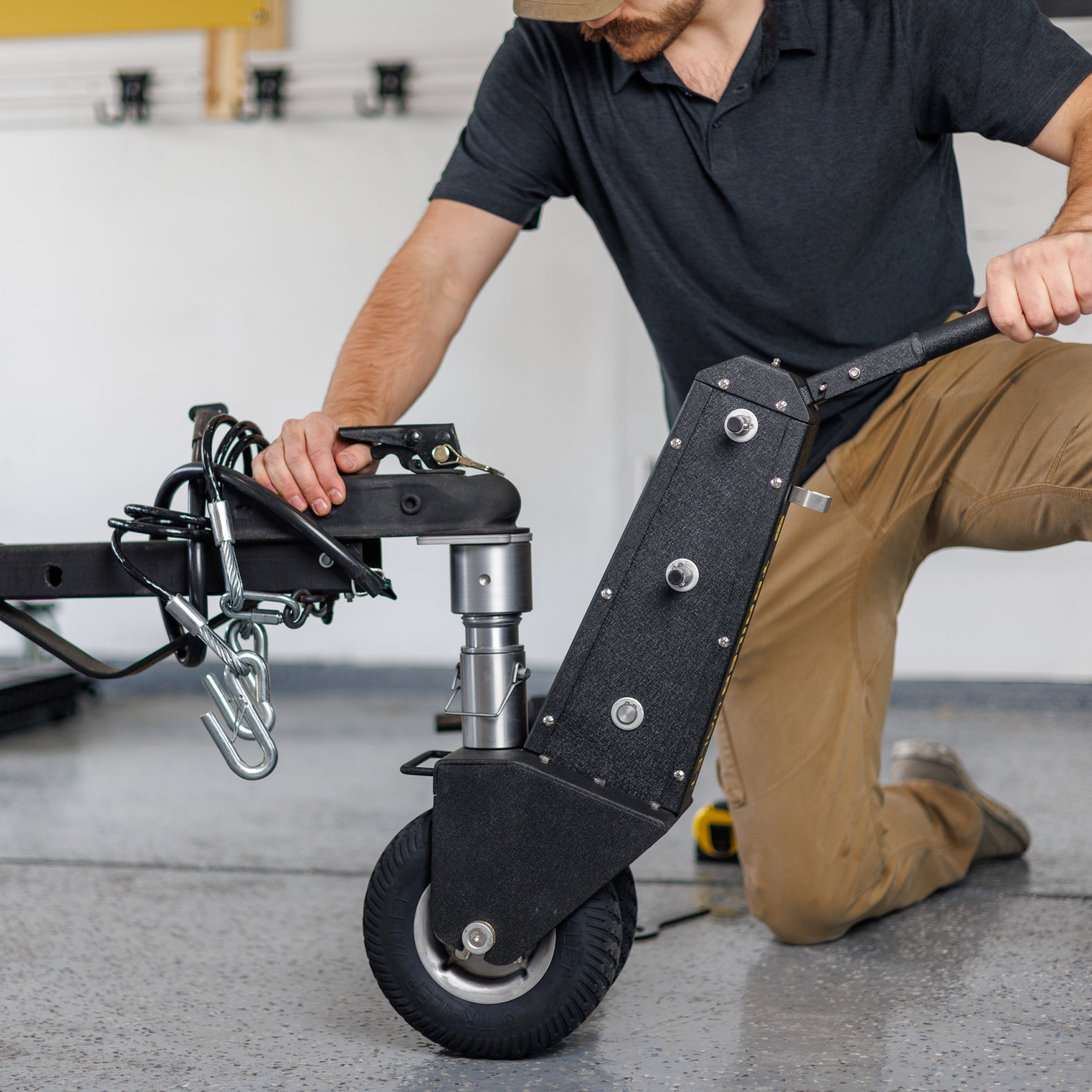 Trailer Valet MV Pro Dolly – 12,000 lb Drill-Powered Mover