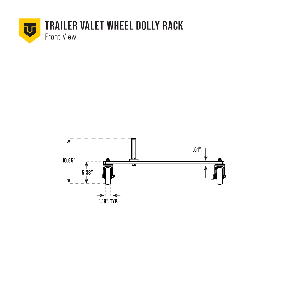 Mobile Wheel Dolly Storage Rack – Trailer Valet